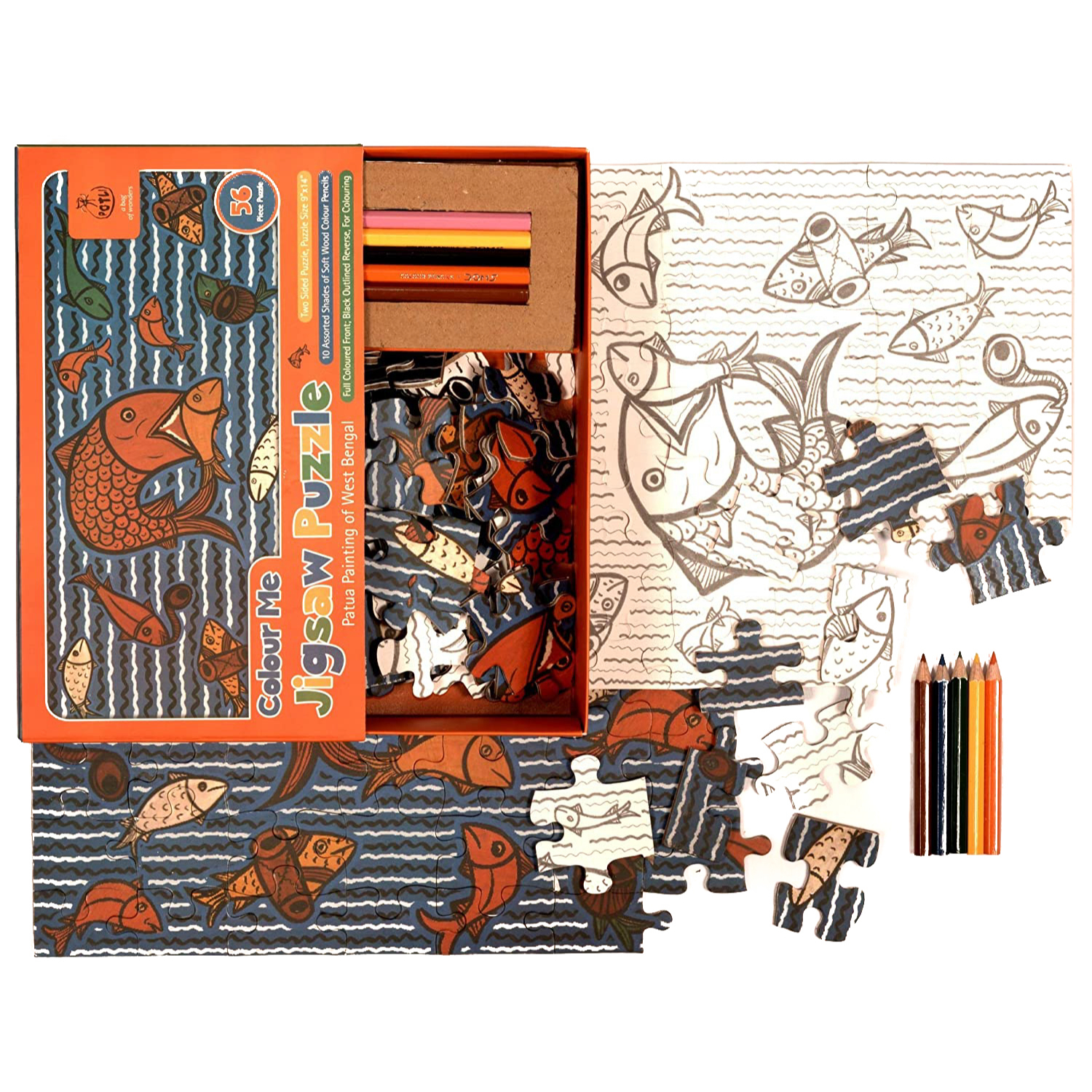 Colour Me Zigsaw Puzzles: Patua - directcreate.com